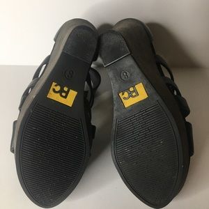 BC Footwear | Shoes | Bc Footwear Heeled Wedge Sandals | Poshmark
